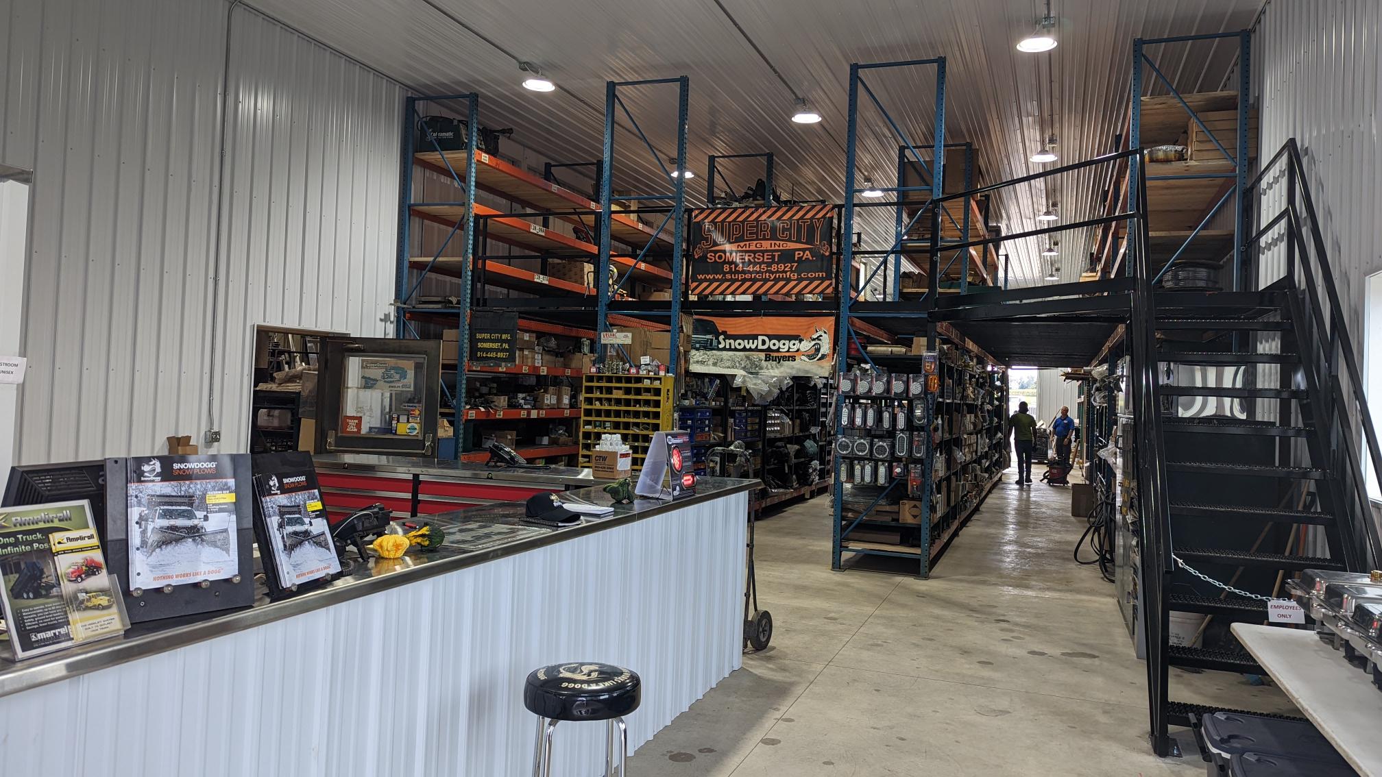 New Parts Room – Super City Manufacturing